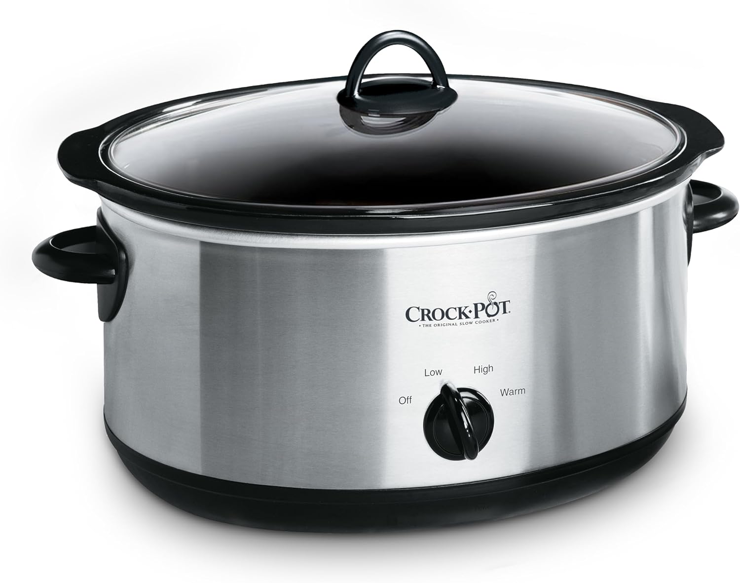 Crock-Pot 7 Qt Stainless Steel Manual Slow Cooker - ArtofRecipes